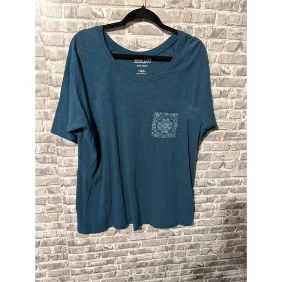 Tops | Torrid Blue Super Soft Tee | Poshmark